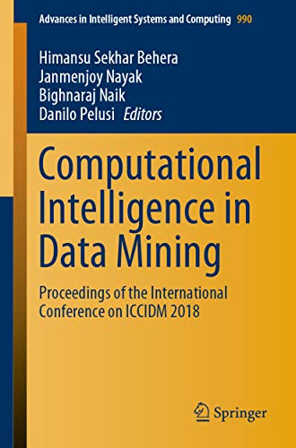 Computational Intelligence In Data Mining Proceedings Of The International Conference On Iccidm