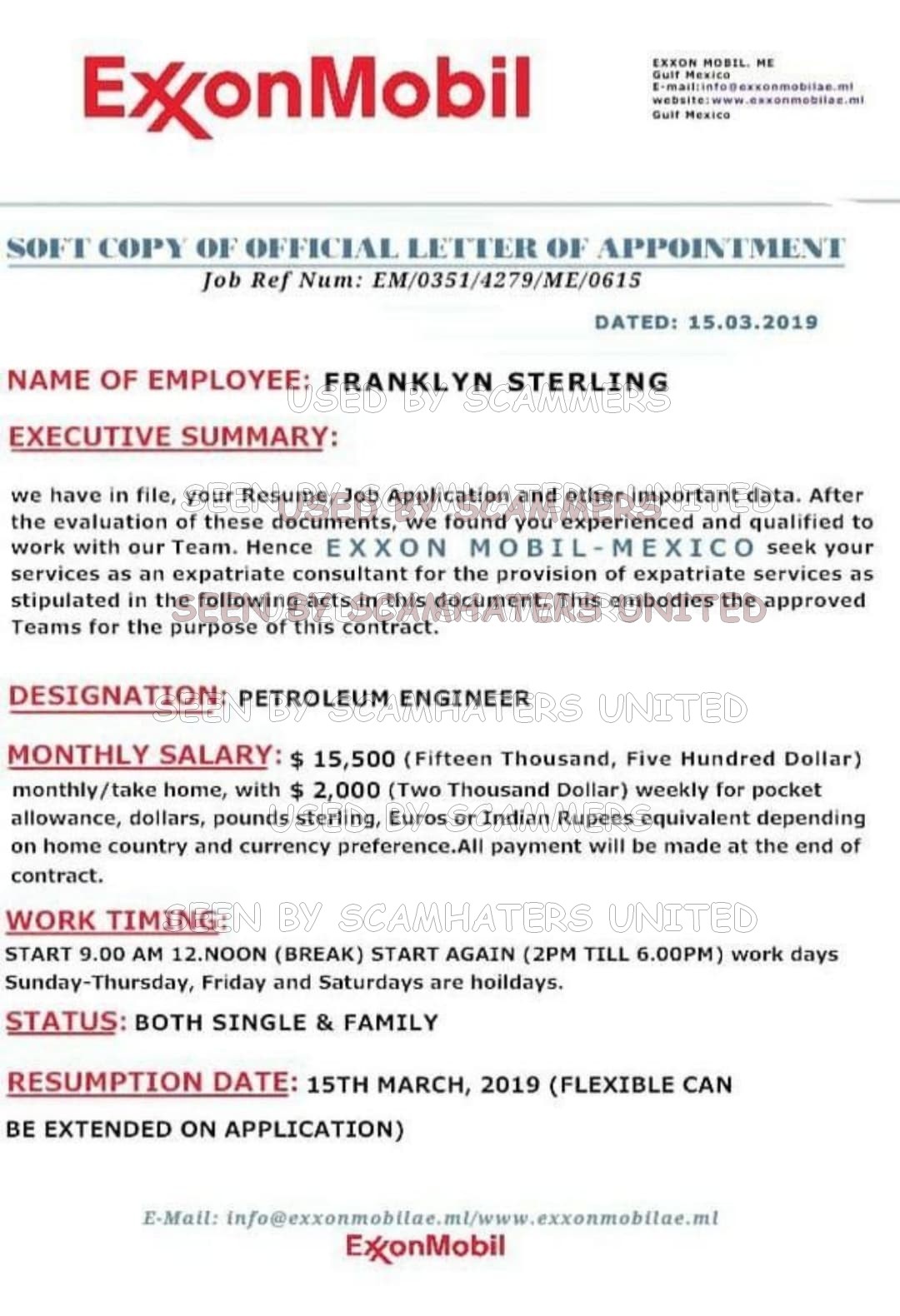 ScamHaters United .. Visit us also on Facebook and Instagram : FAKE ...