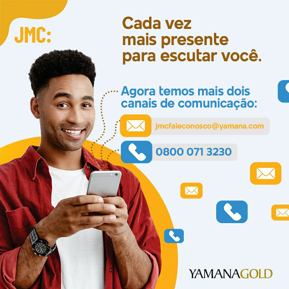 Jacobina Yamana Gold Cria Novos Canais De Comunicação