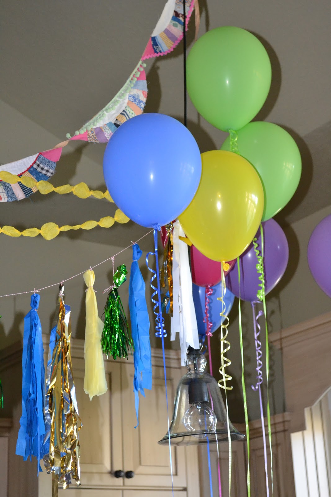 Hollyhocks & Honeybees: Random party part 1.