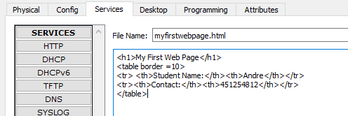 TECHNICAL WITH PRACTICAL: How to create web server on packet tracer