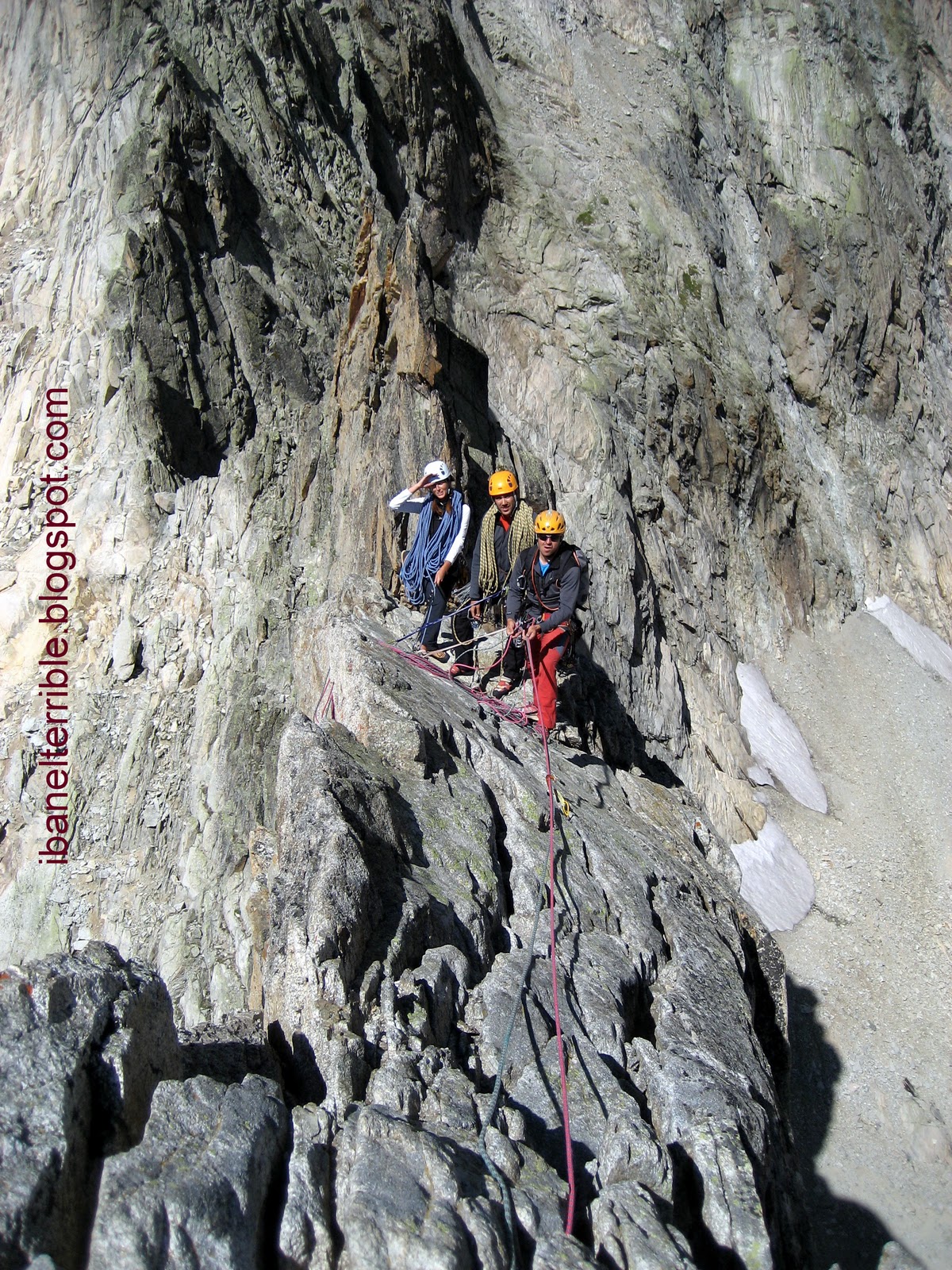 la vida és vertical: AIGUILLE DIBONA. Madier