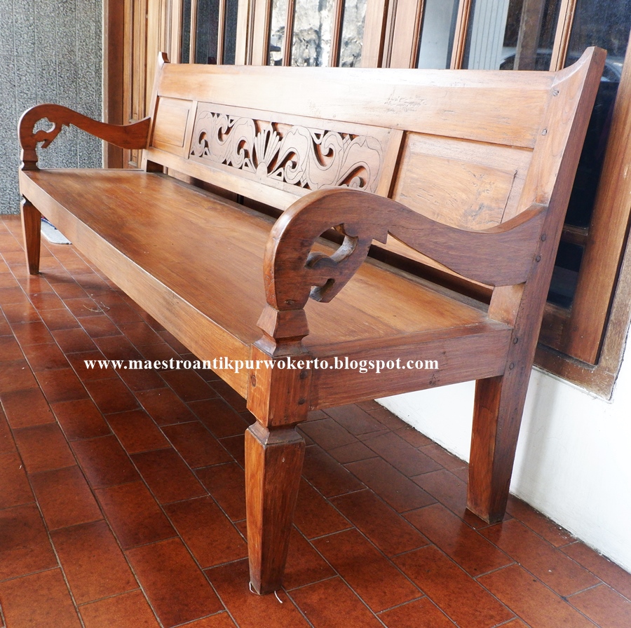 Maestro Antik Purwokerto: Risban Jati Antik / Bangku Jawa (KRS283) SOLD ...