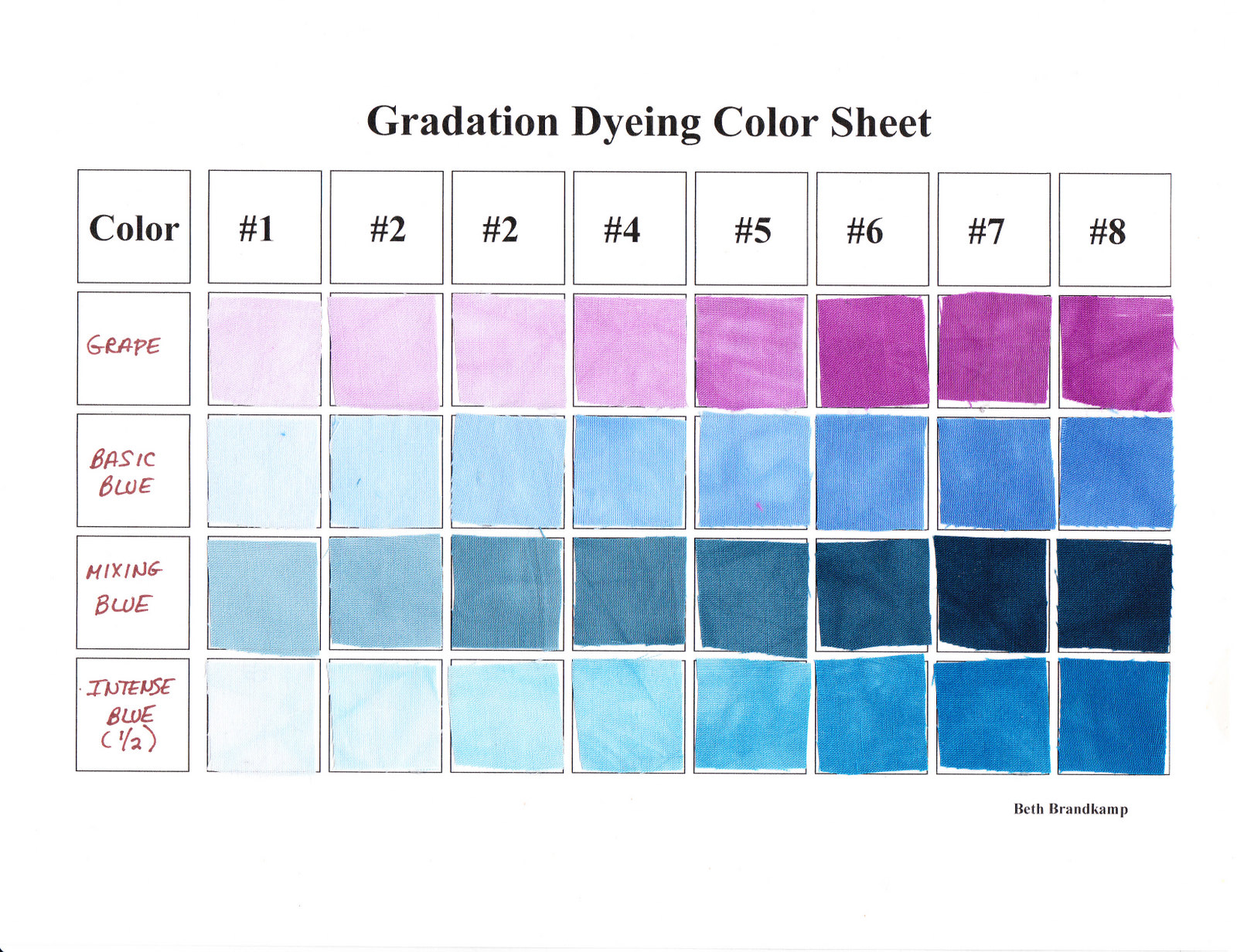 Beth's Blog: The Newly Dyed Fabrics - Part II