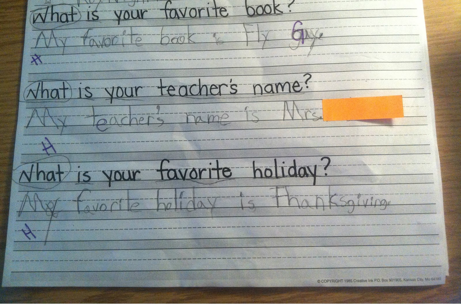 Let Them Eat Paste: Writing in Complete Sentences