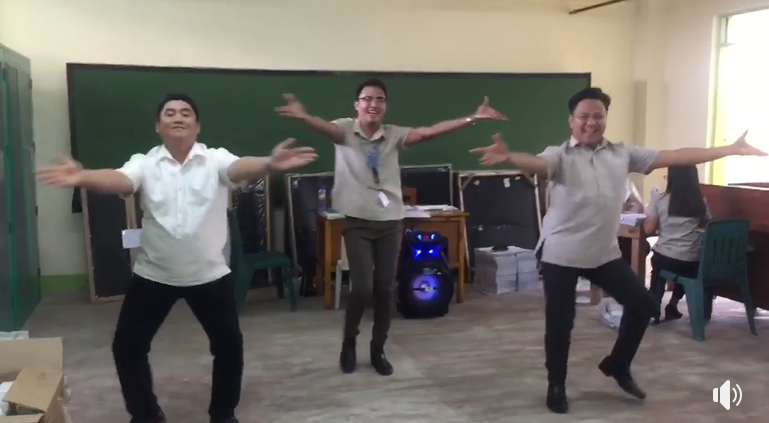 Teachers take a break from paperwork, join the viral “Tala” dance craze