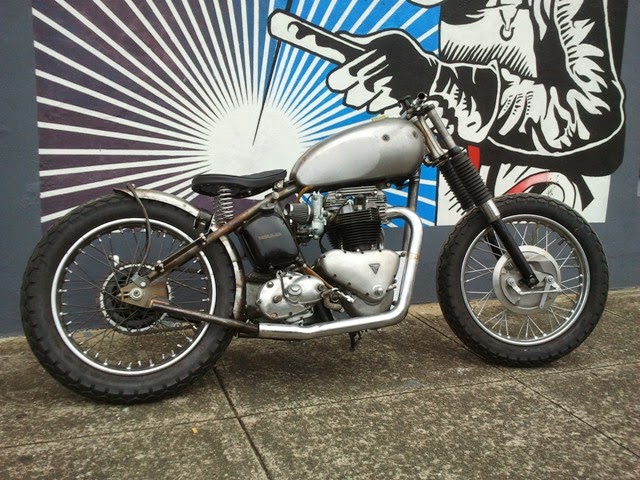 Trojan Classic Motorcycles: James' 1953 Triumph bobber