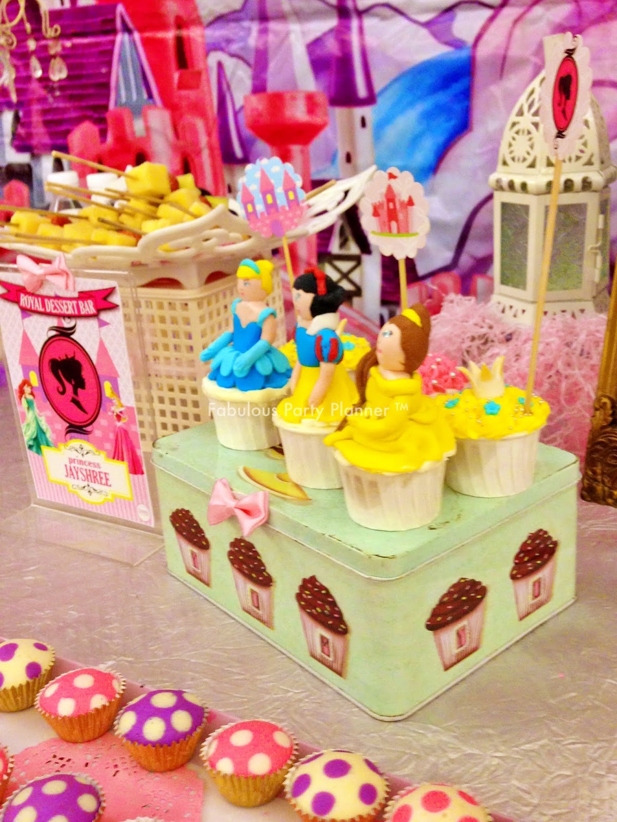 Disney Princess Castle Party for Ms Jayshree's 8th Birthday