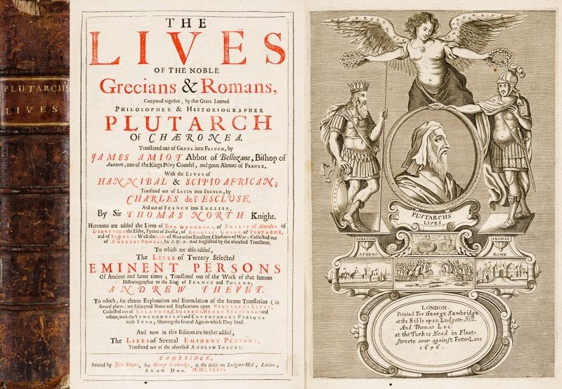 Virtual Grub Street: Shakespeare and Thomas North.