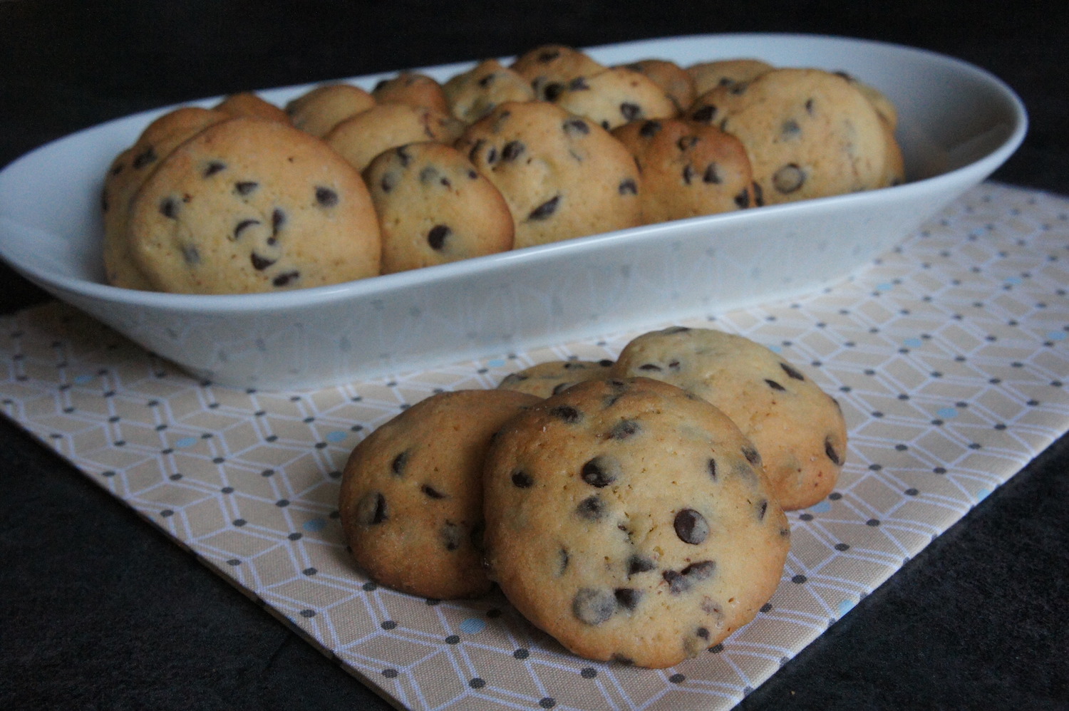 Sablés aux pépites de chocolat