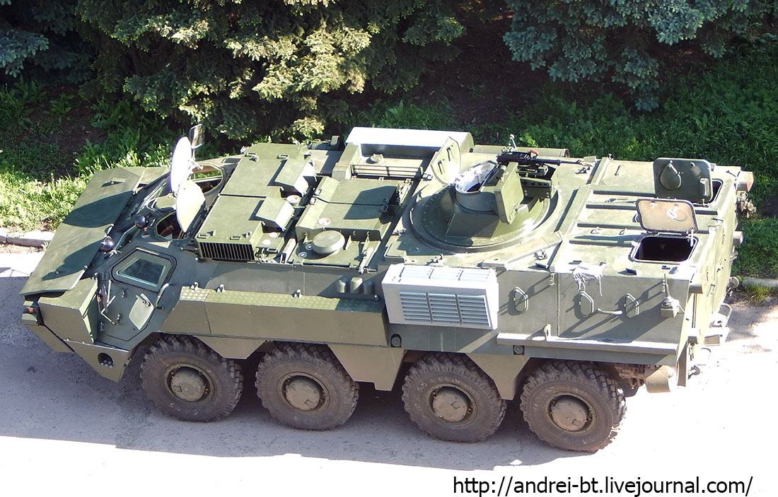 DEFENSE STUDIES: Ukraine Continue Develops BTR-4M with Machine Gun