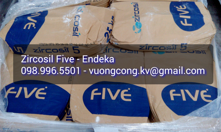 HÓA CHẤT CÔNG NGHIỆP: Chất tạo mờ gạch men Zircosil 5