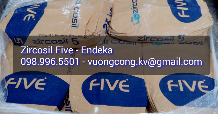 HÓA CHẤT CÔNG NGHIỆP: Chất tạo mờ gạch men Zircosil 5