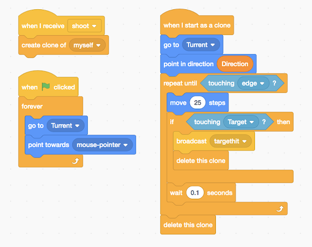 MakeTheBrainHappy: Creating an Aim-Game / Tower Defense Game in Scratch