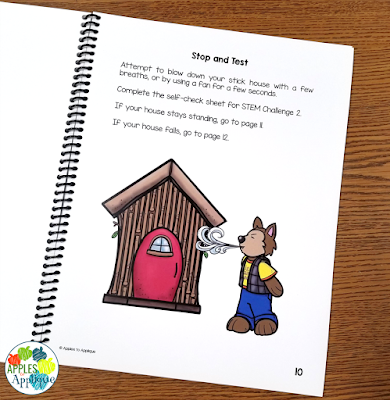 Apples to Applique: The Three Little Pigs: A STEM Story