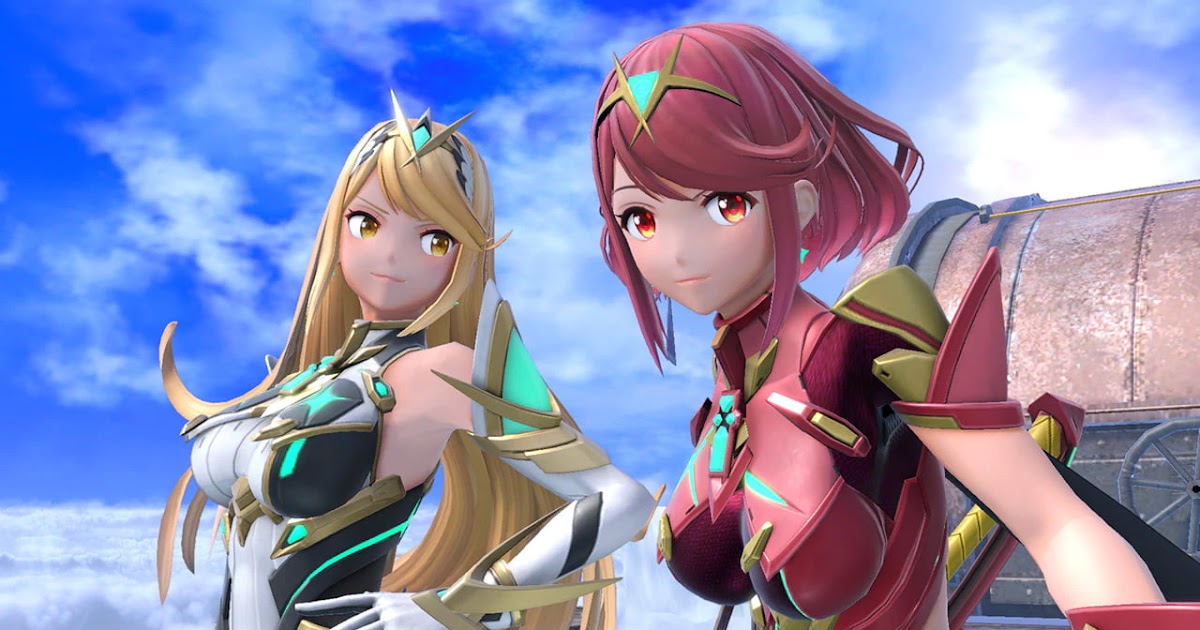 Hyrule Blog - The Zelda Blog: Super Smash Bros. Ultimate: Pyra / Mythra ...