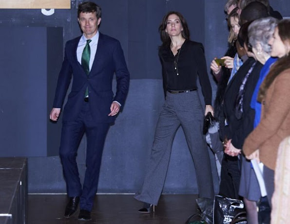 Prince Frederik and Crown Princess Mary meet Kofi Annan