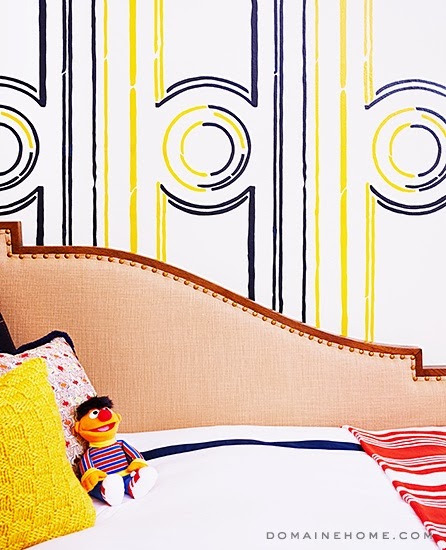Bert and Ernie-inspired bedroom! | Modern Diy Art Designs