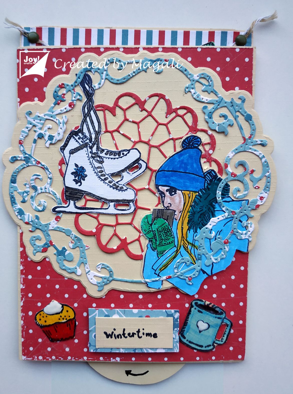 Joy!crafts: Winter surprise pop up card...