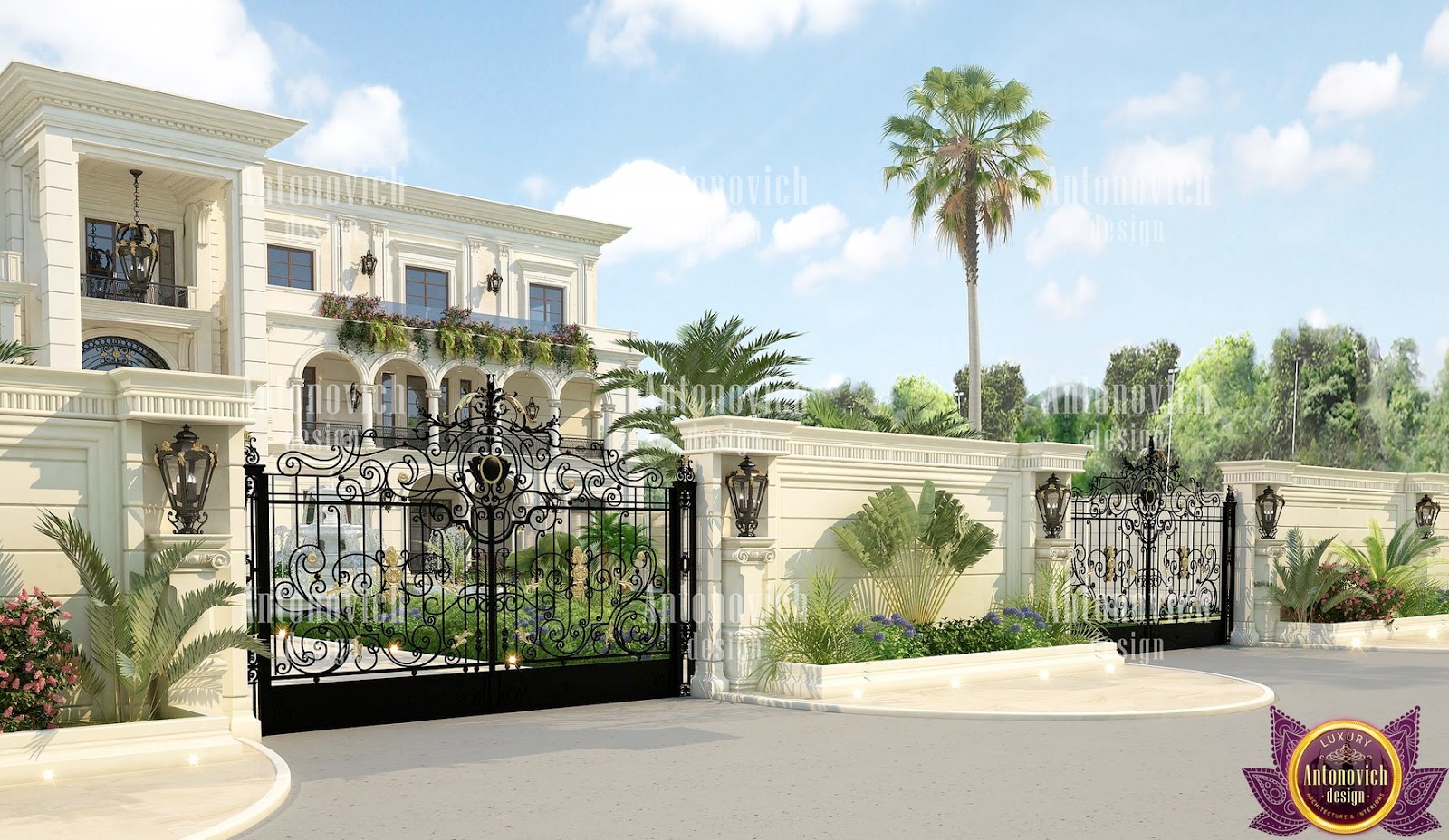 LUXURY ANTONOVICH DESIGN UAE: The house project of Katrina Antonovich