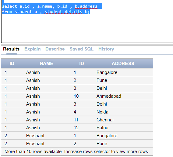 SQL Joins and its importance in Oracle Database #Diksha Oracle Training ...