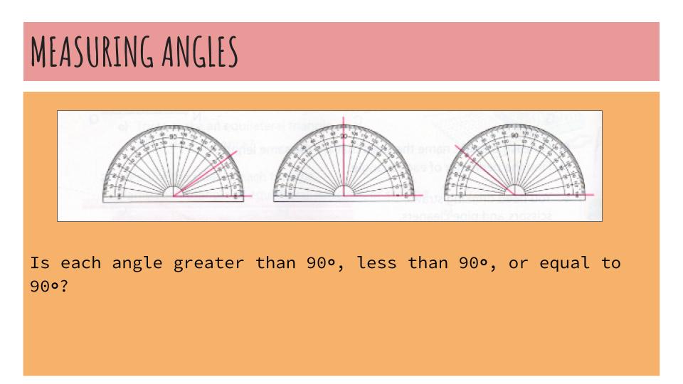 Ms Rashid: Measuring and Constructing Angles