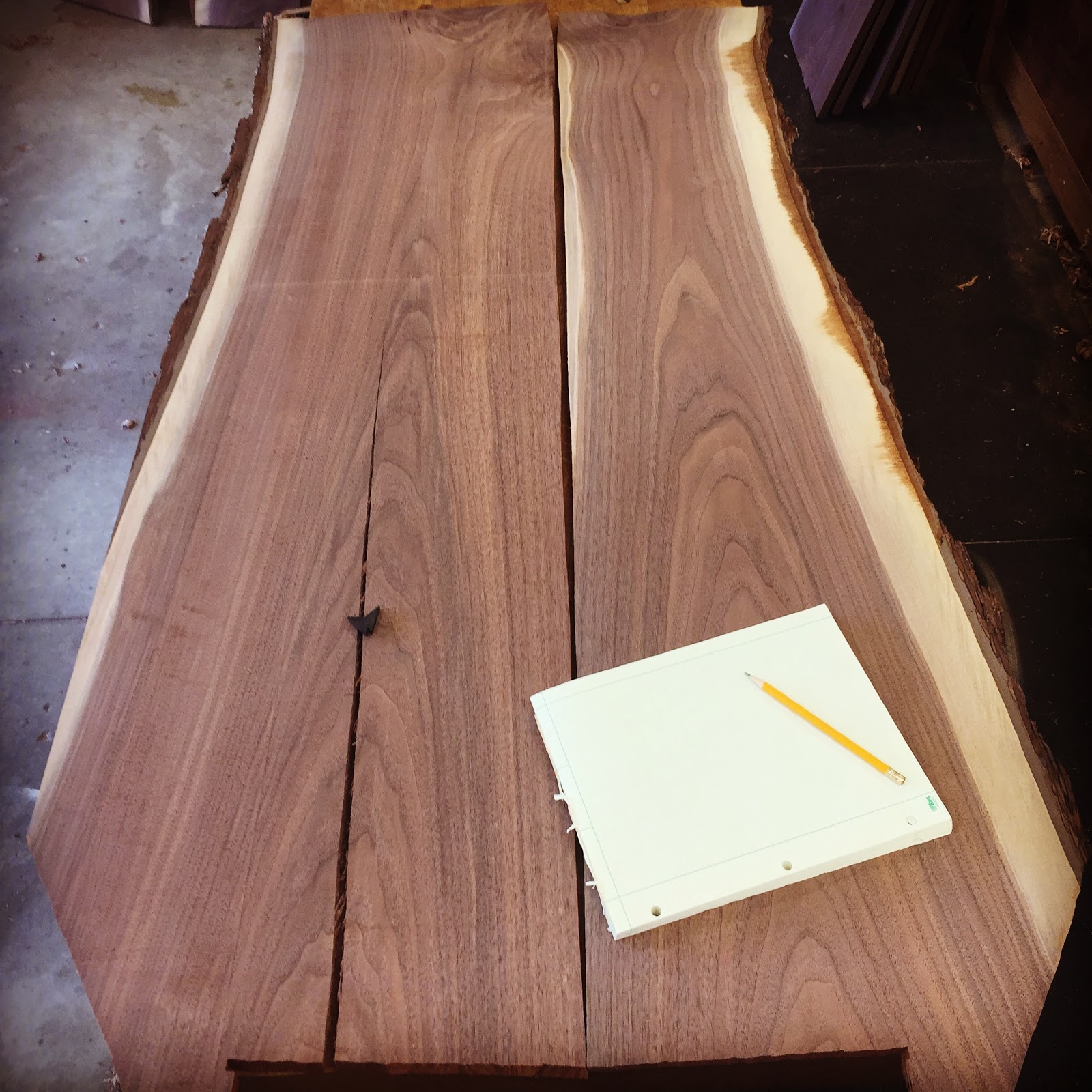 Westfall Woodcraft: Dawson's Live Edge Desk