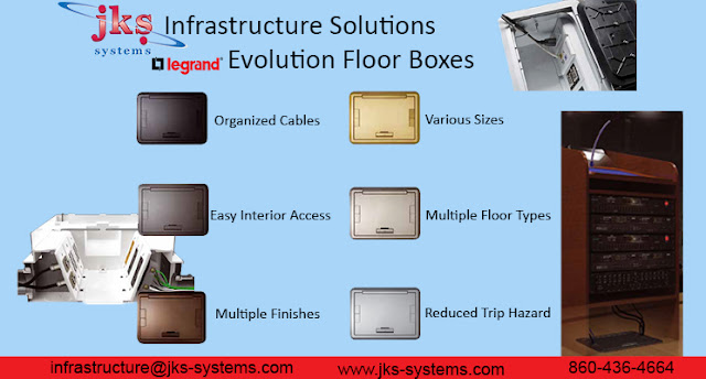 jkssystems: JKS Infrastructure with Legrand Evolution Series Floor Boxes