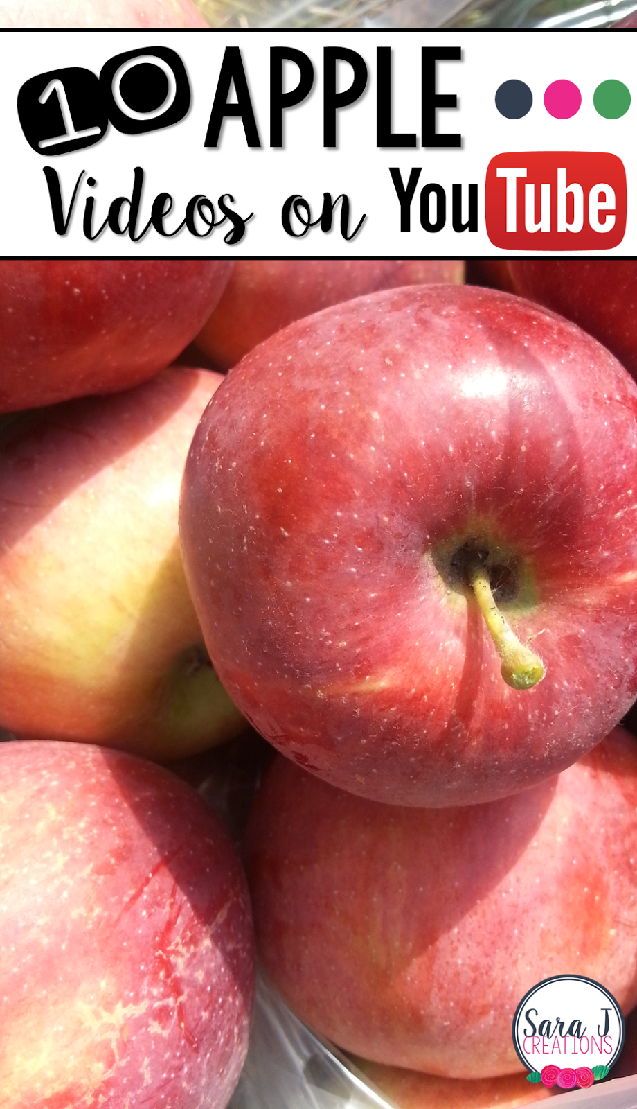 10 Apple Videos on YouTube for Kids | Sara J Creations