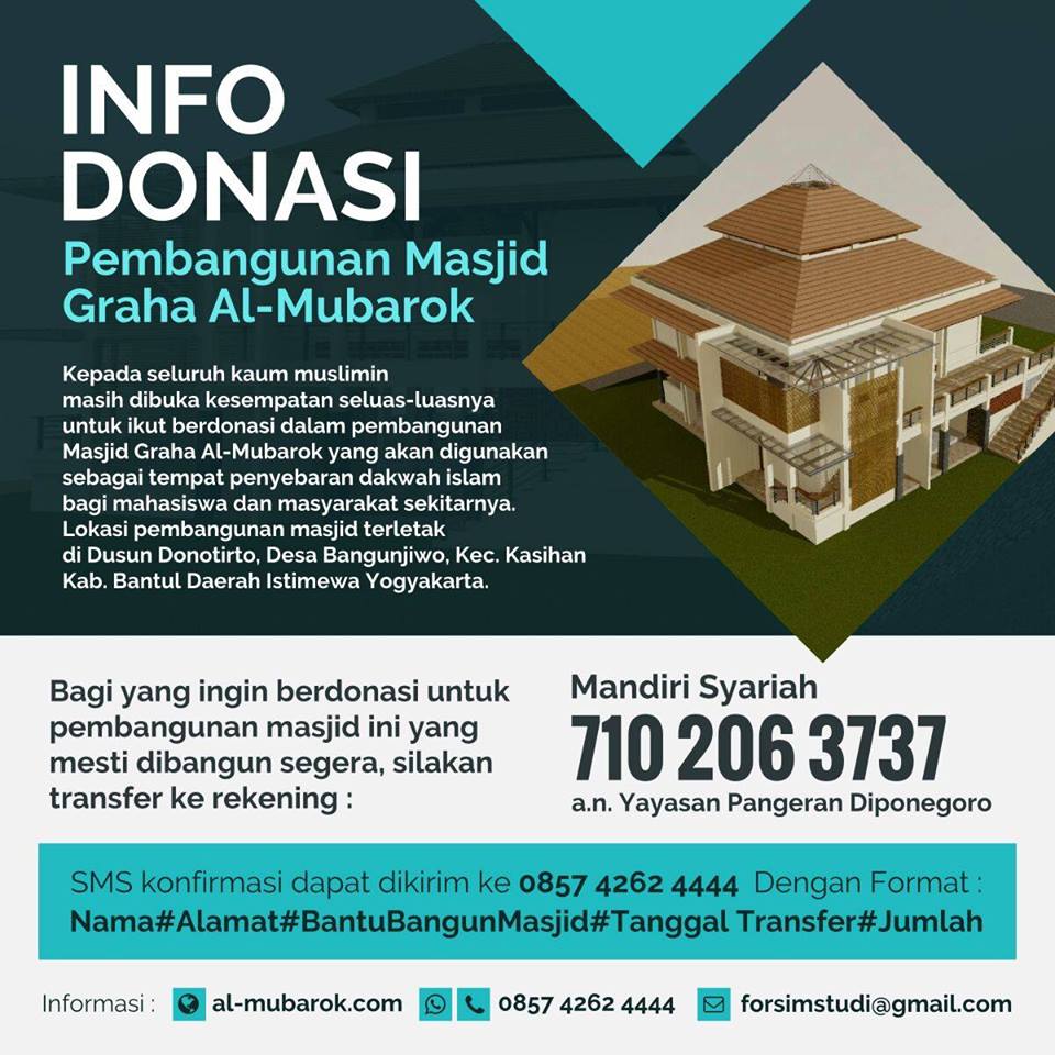 poto-poto: YUK SEDEKAH/ INFAQ PEMBANGUNAN MASJID