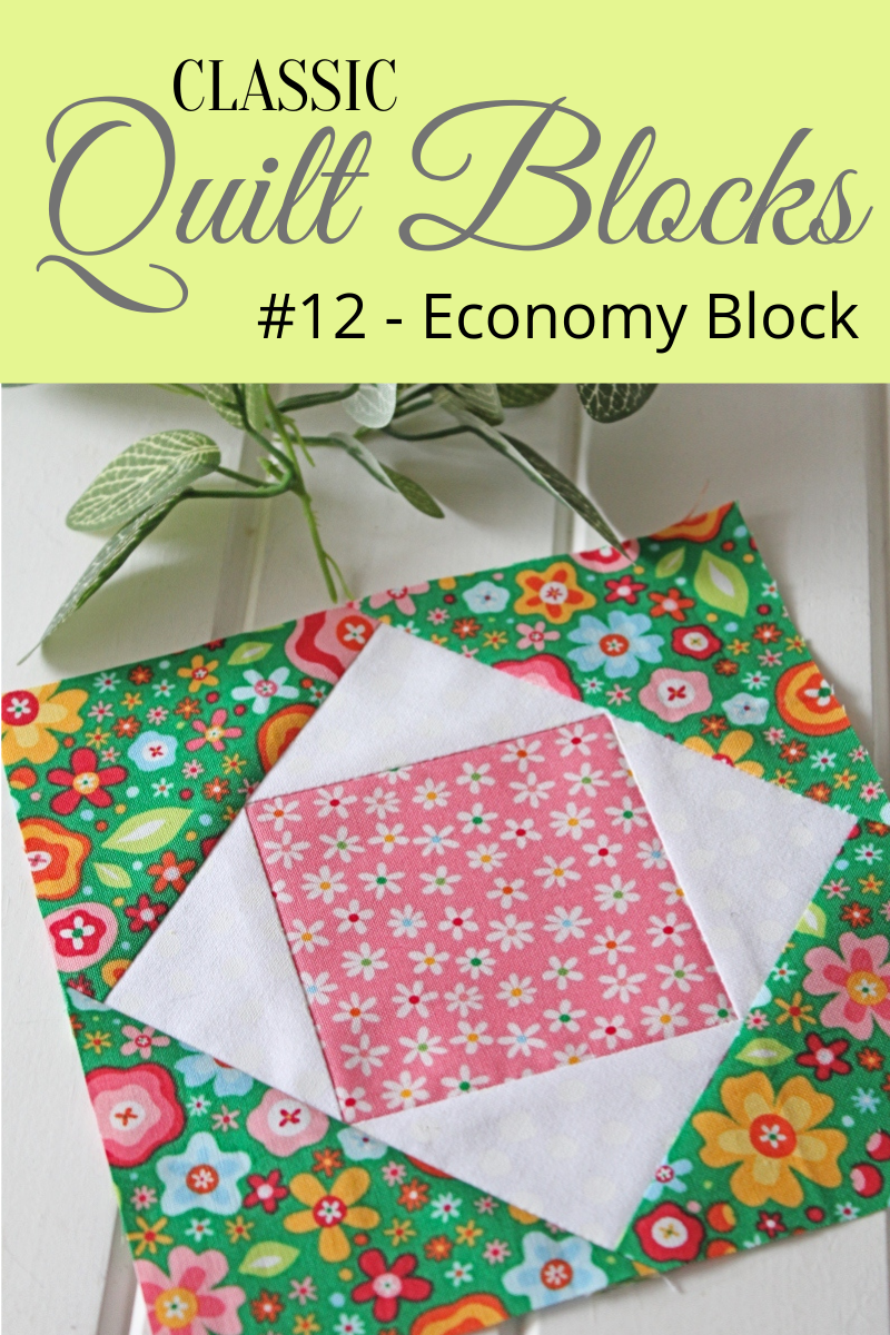 {Classic Quilt Blocks} Economy Block - Modern Twists - Threadbare Creations