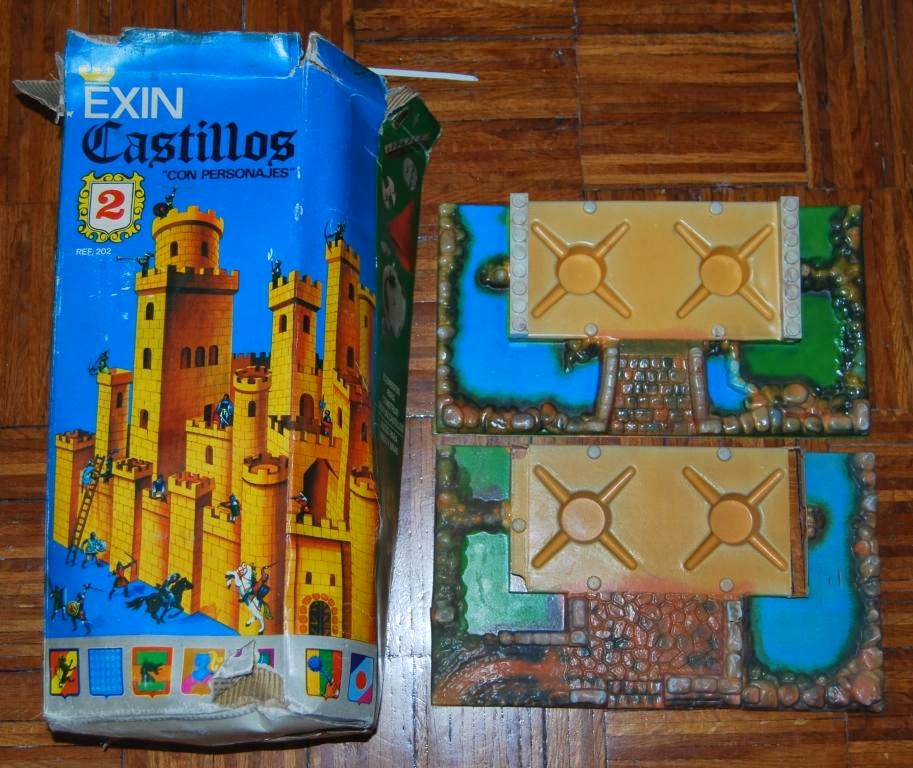 MERCADILLO DE JUGUETES: EXIN CASTILLOS SERIE AZUL N. 2