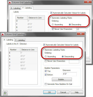 The Architect's Desktop: ACA: Column Labels