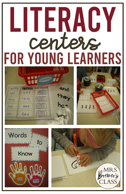 Literacy Center Activities for Kindergarten | Mrs. Bremer's Class