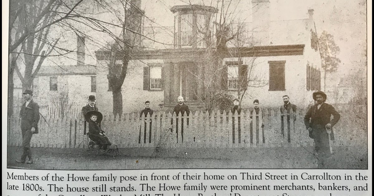 72 Scrapbooks: Part 6: Sarah Eva Howe's Stroll Through 1890s Carrollton ...