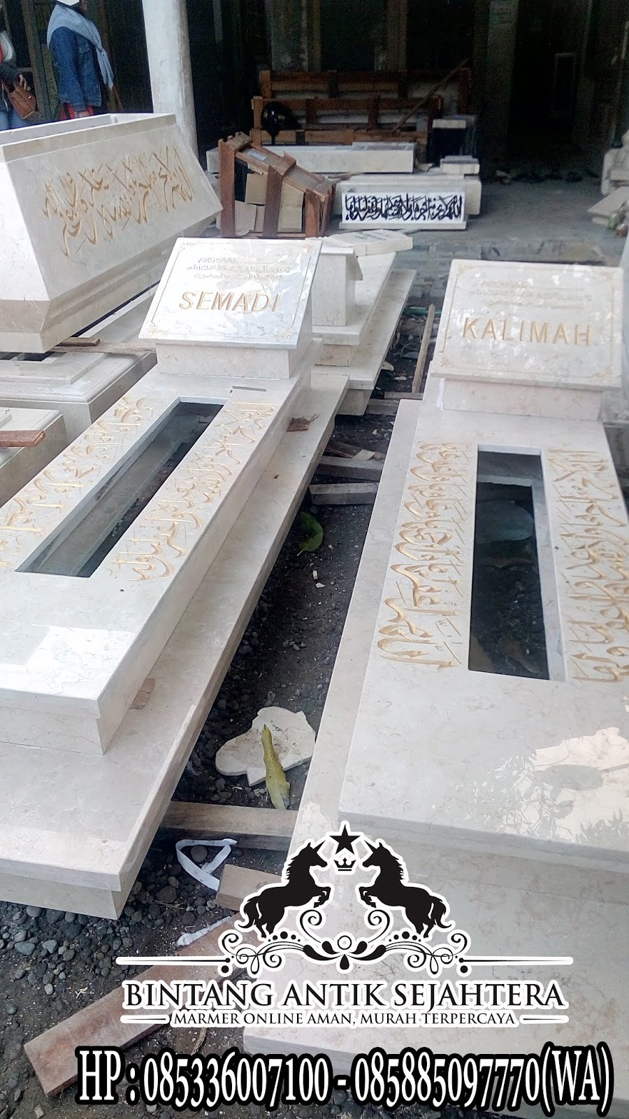 Makam Marmer | Model Makam Minimalis | Harga Kijing Makam - Marmer Tulungagung Online