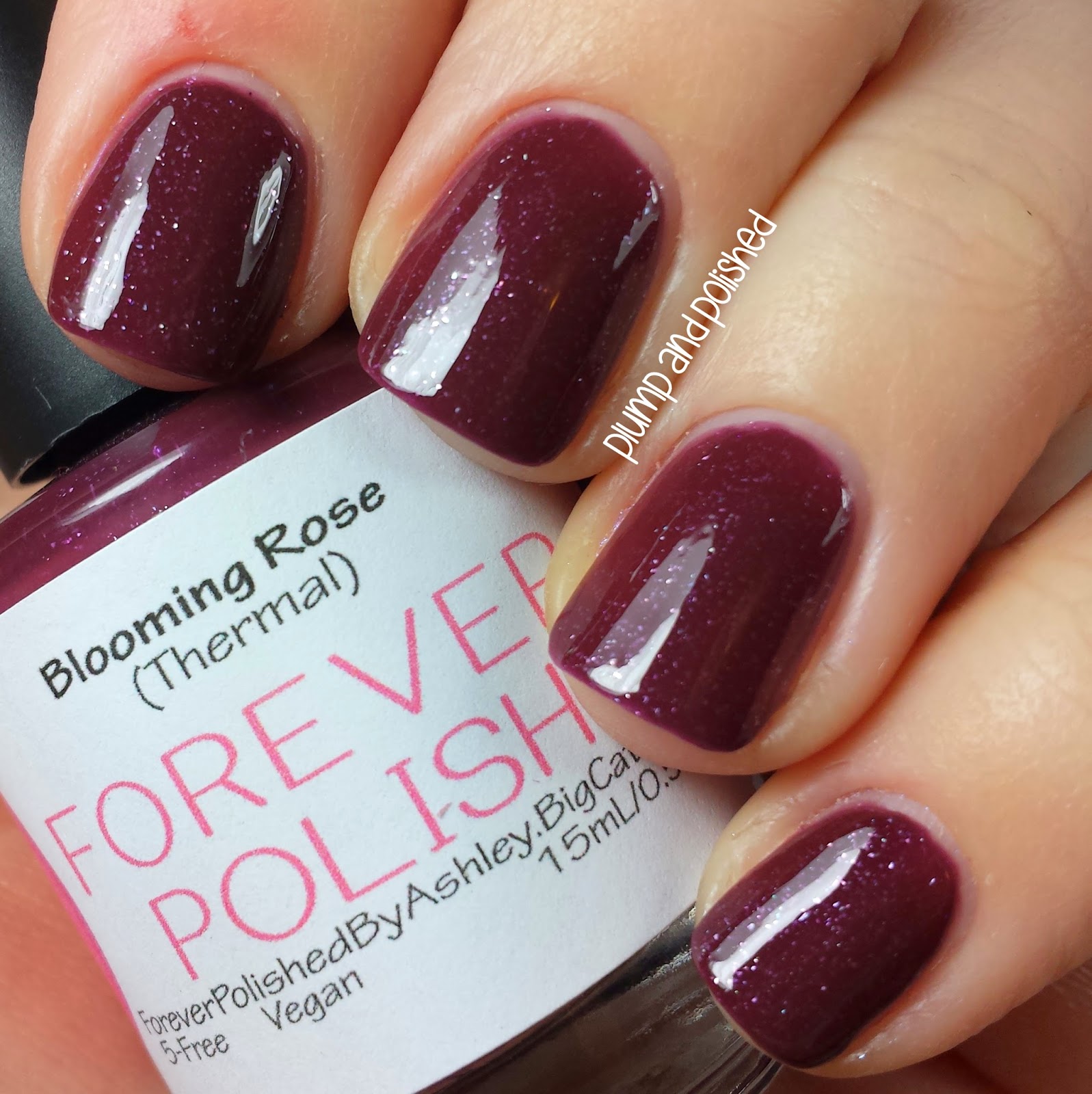 Plump and Polished: Forever Polished - Blooming Rose