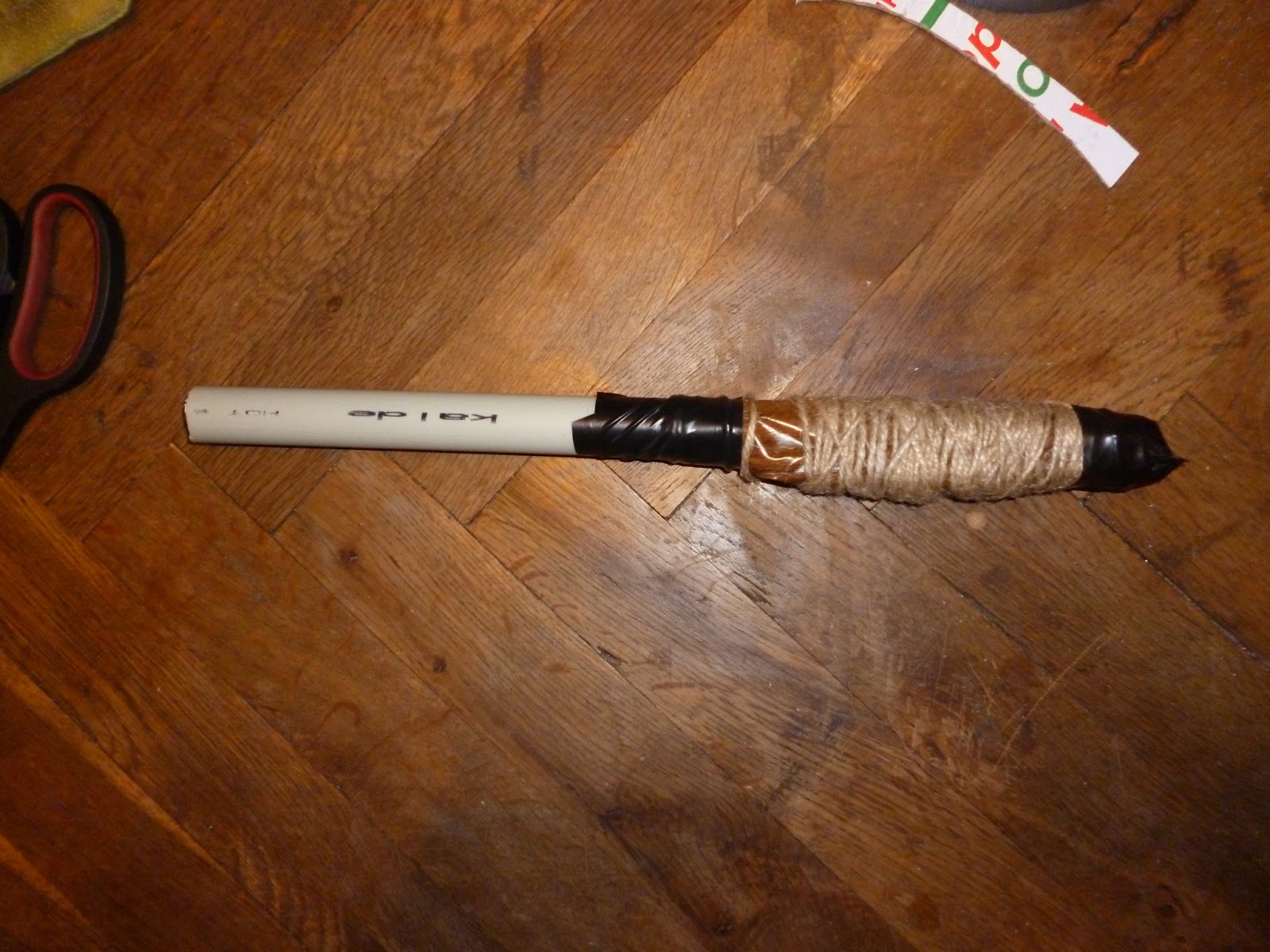 Buskador's LARP: How to make a larp boffer meat cleaver.