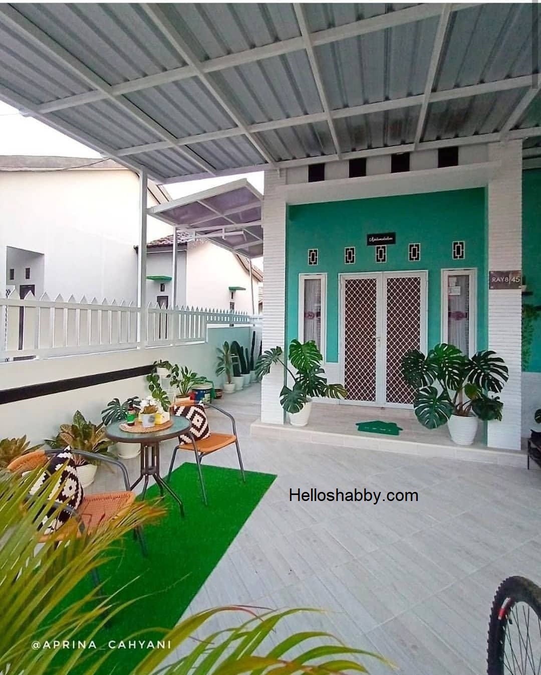 Desain Teras Cantik dengan Bunga-bunga Trend Tahun Ini ~ HelloShabby ...