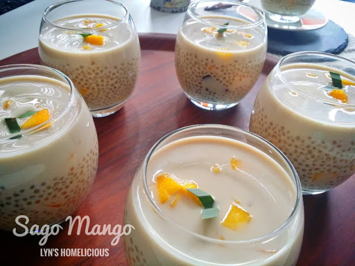 Resepi Sagu Mangga | Sago Mango Dessert | LYN'S HOMELICIOUS