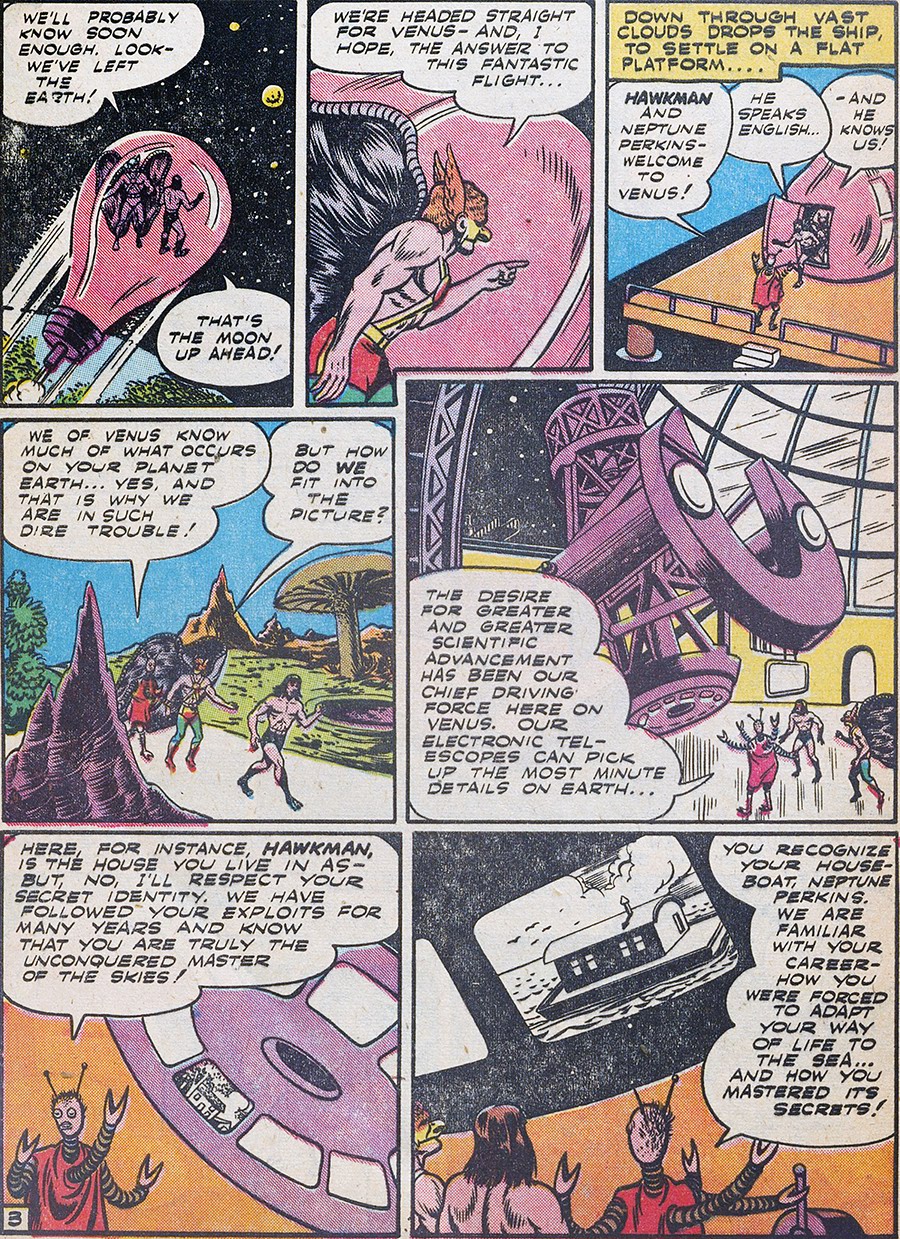 The Voice Of ODD!: That Time Hawkman & Neptune Perkins Flew To Venus In ...