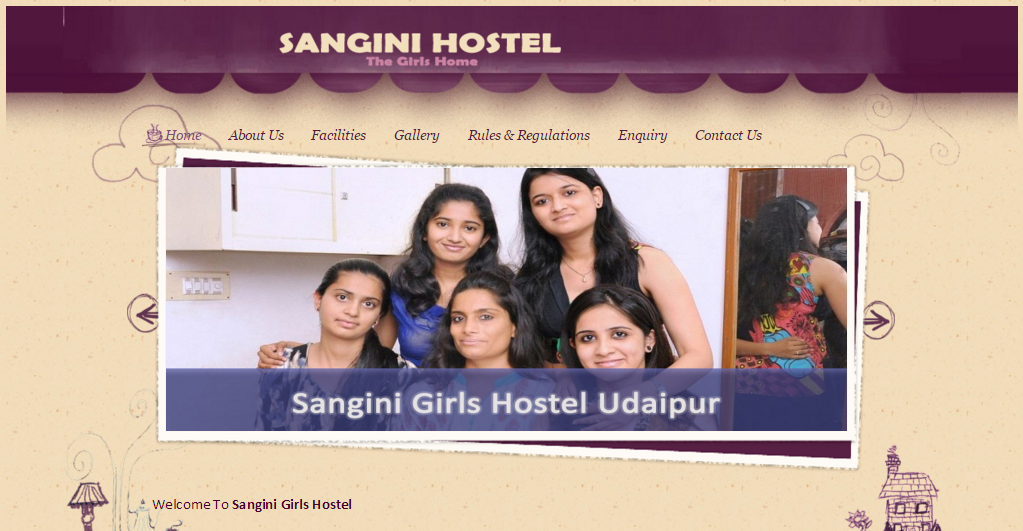 Web Designer In Udaipur: Sangini Girls Hostel Udaipur, Rajasthan, Girls ...