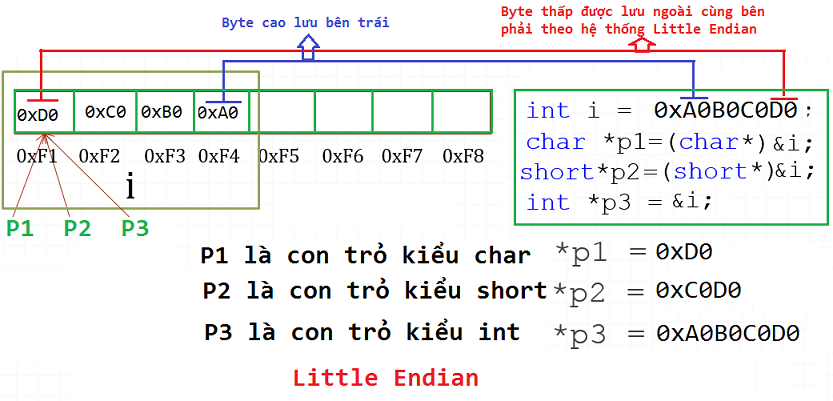 Bit Endian và Little Endian trong lập trình ~ Programming Tutorial