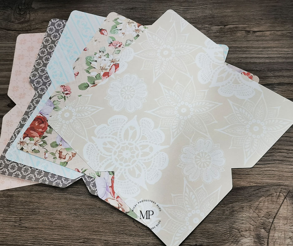 Michi Photostory: DIY Envelope Using Cricut