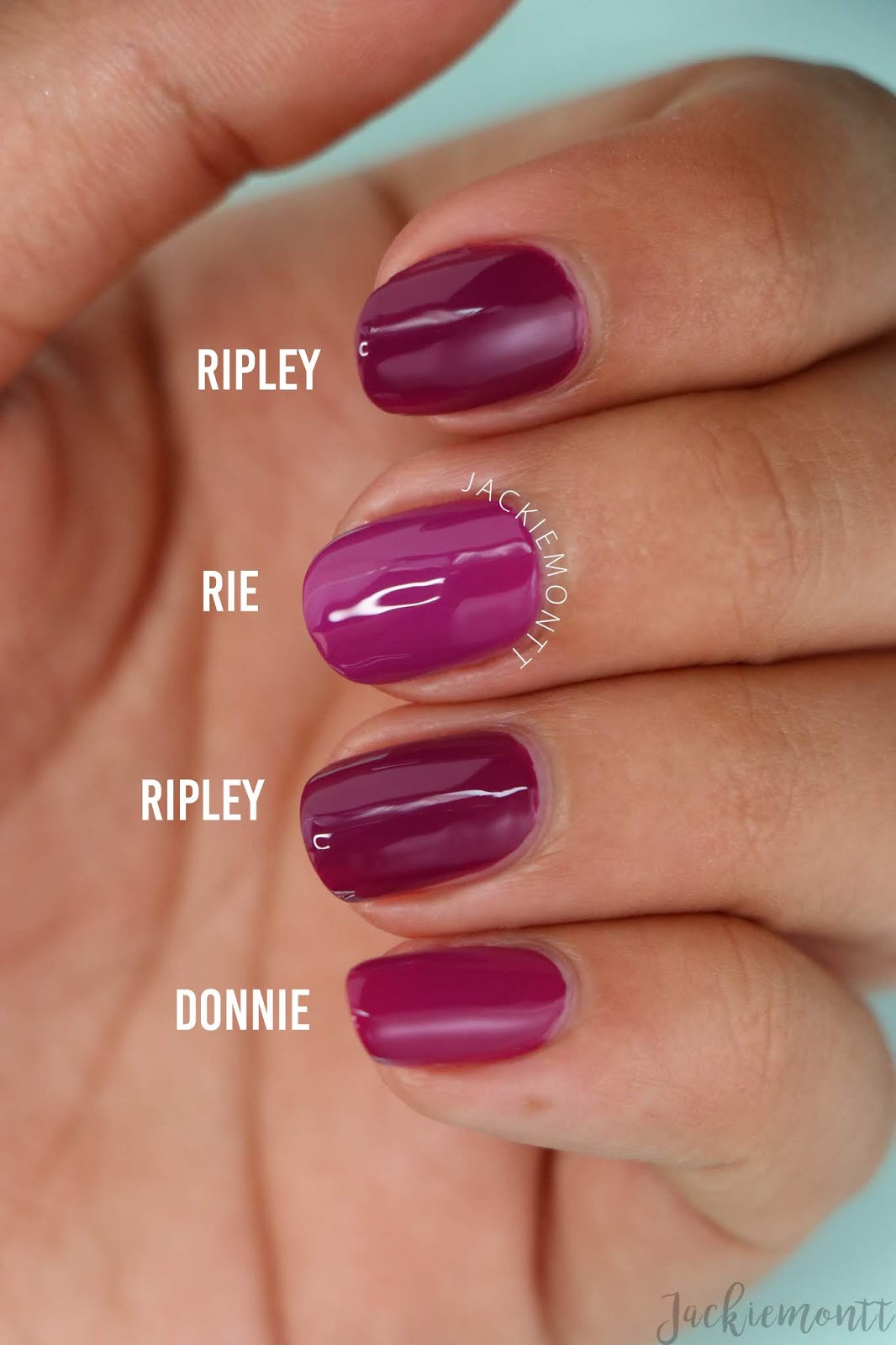 Zoya Sensual Collection Swatch Comparisons [Fall 2019] - JACKIEMONTT