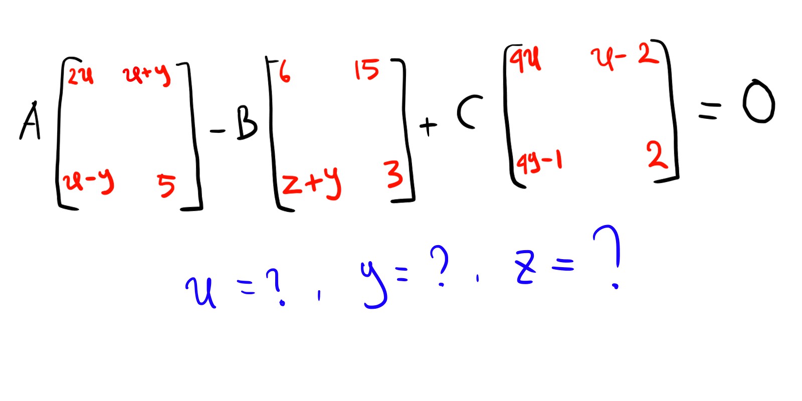 √ Cara menentukan nilai x, y, dan z pada bentuk penjumlahan dan ...