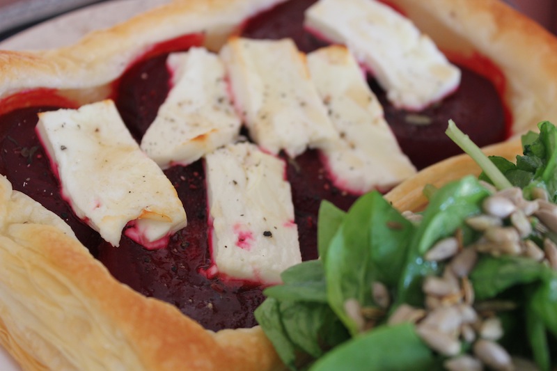 Beetroot and Feta Tart