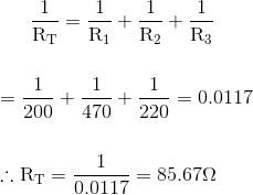 Rangkaian Resistor Paralel - Belajar Elektronika