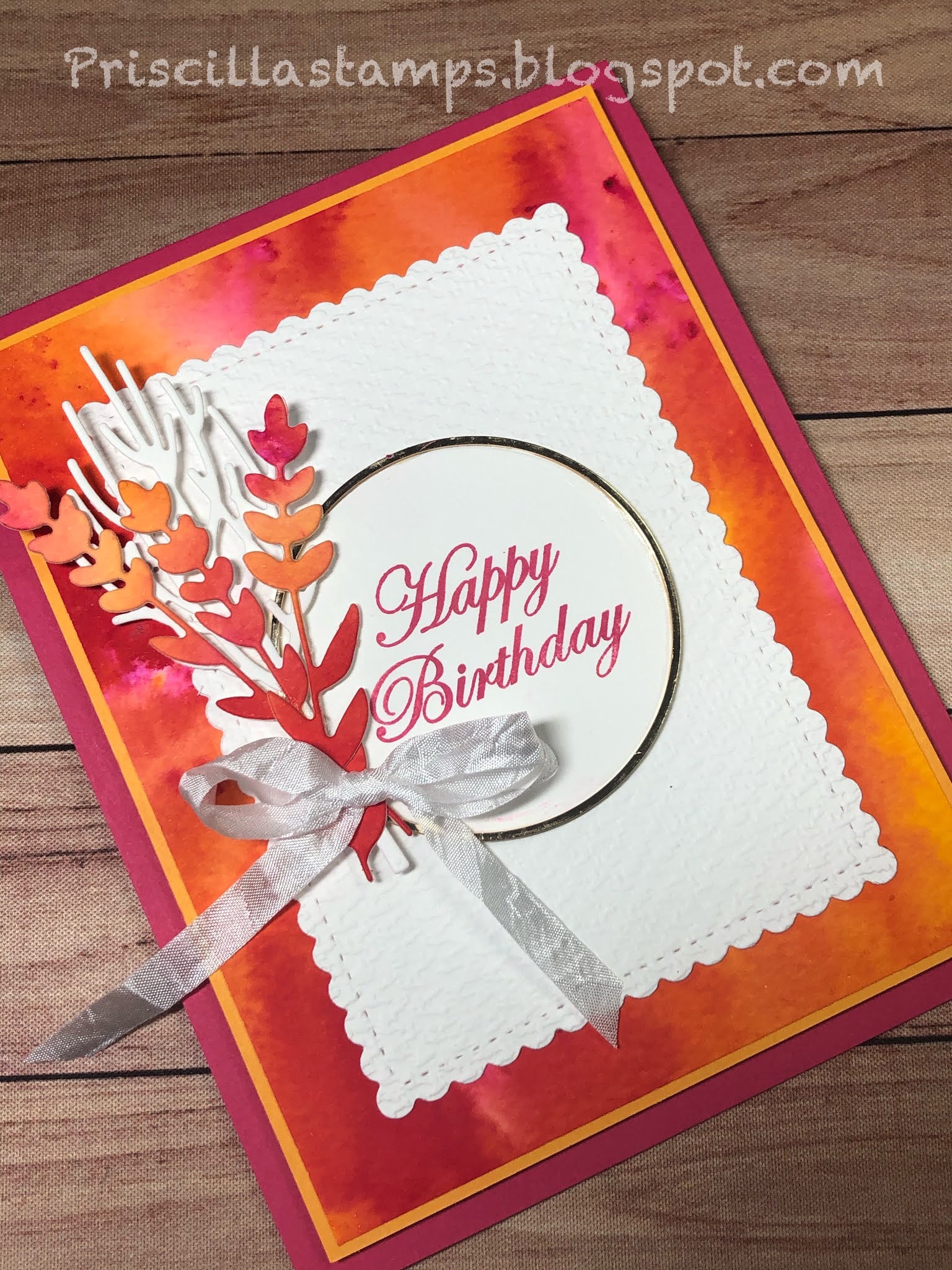 Priscilla's Papercrafts: Bright Birthday