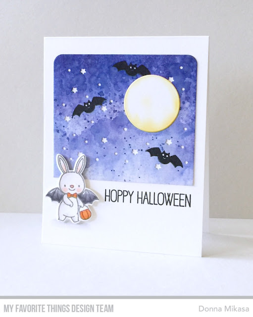 three umbrellas: More Starry Night Card Kit Inspiration